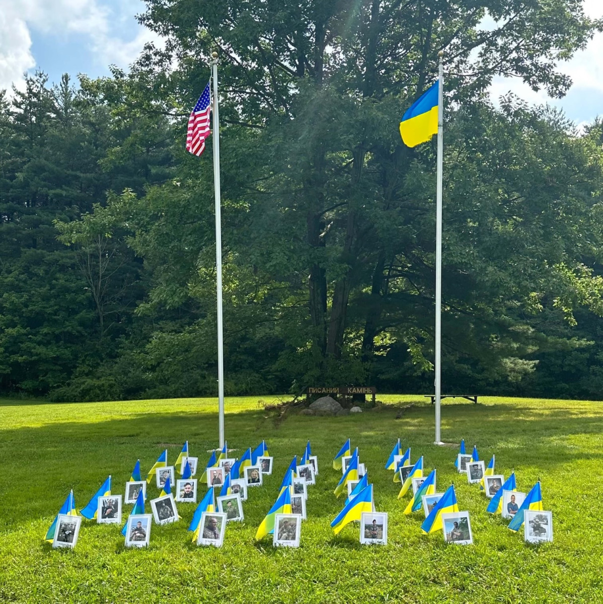 Commemoration of the fallen scouts in Plast camps across the USA ...