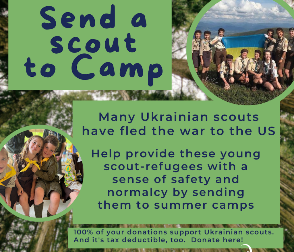Plast USA AID - Scouts for Ukraine